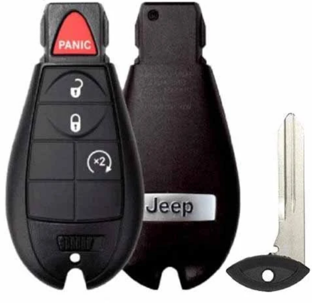 Jeep Grand Cherokee 2008 - 2015 Fobik Remote Key REMOTE START IYZ-C01C
